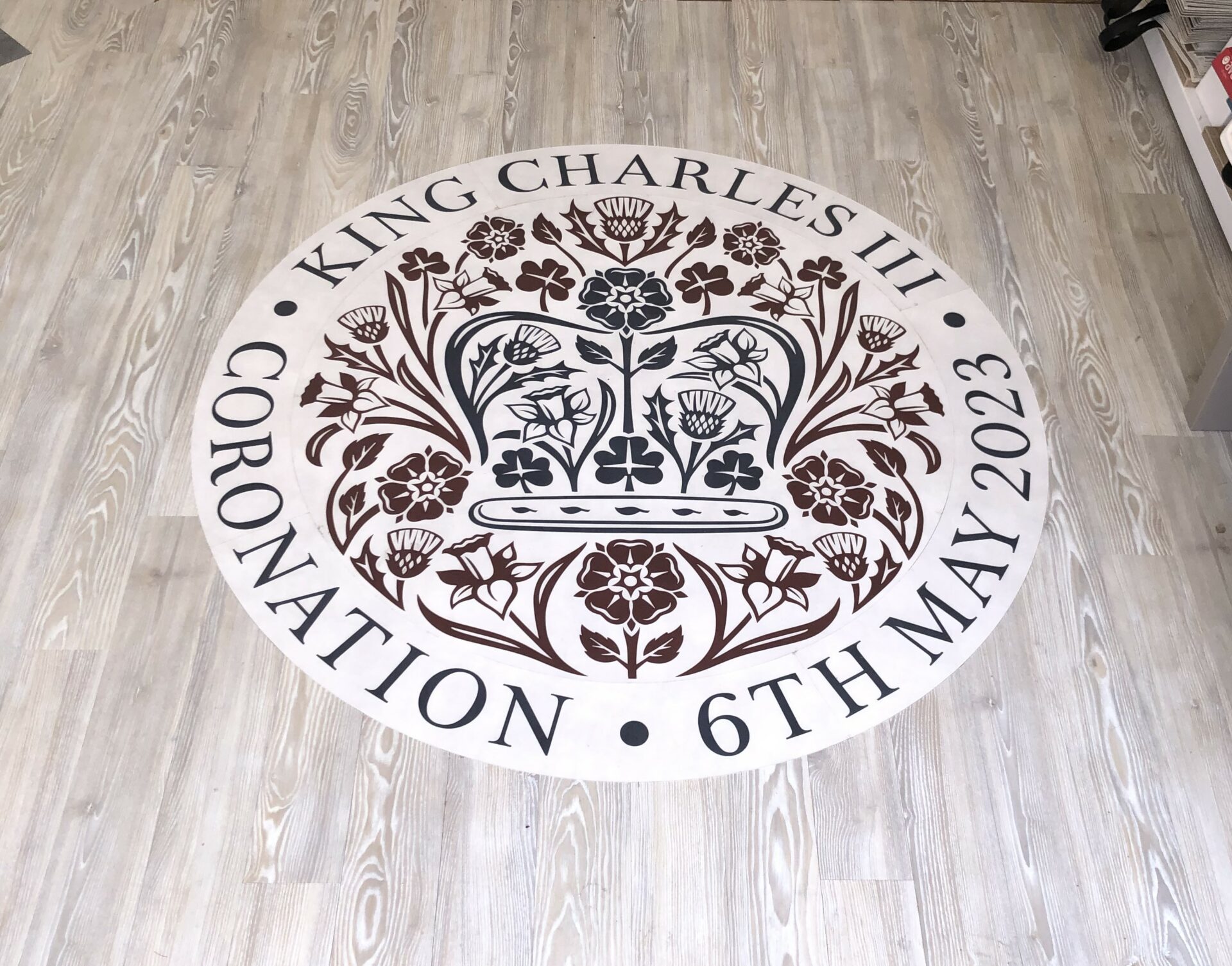 Kind Charles III Coronation Motif | SJH Carpets